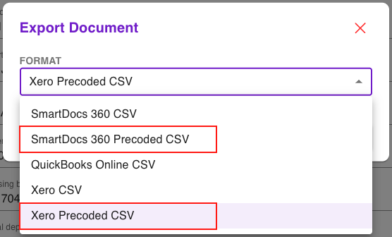 Bank Statements - Transaction Categorisation and Precoded CSV export – SmartDocs 360